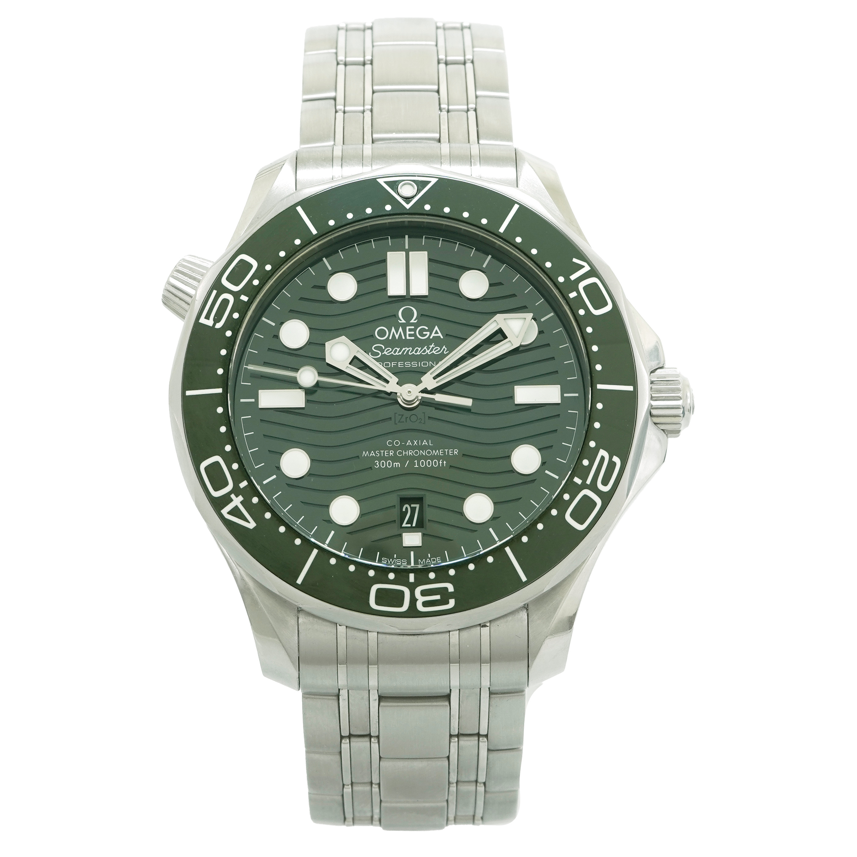 Omega Seamaster Diver 300M 42mm *Green Dial* *2022* - Inventory 3969 ...