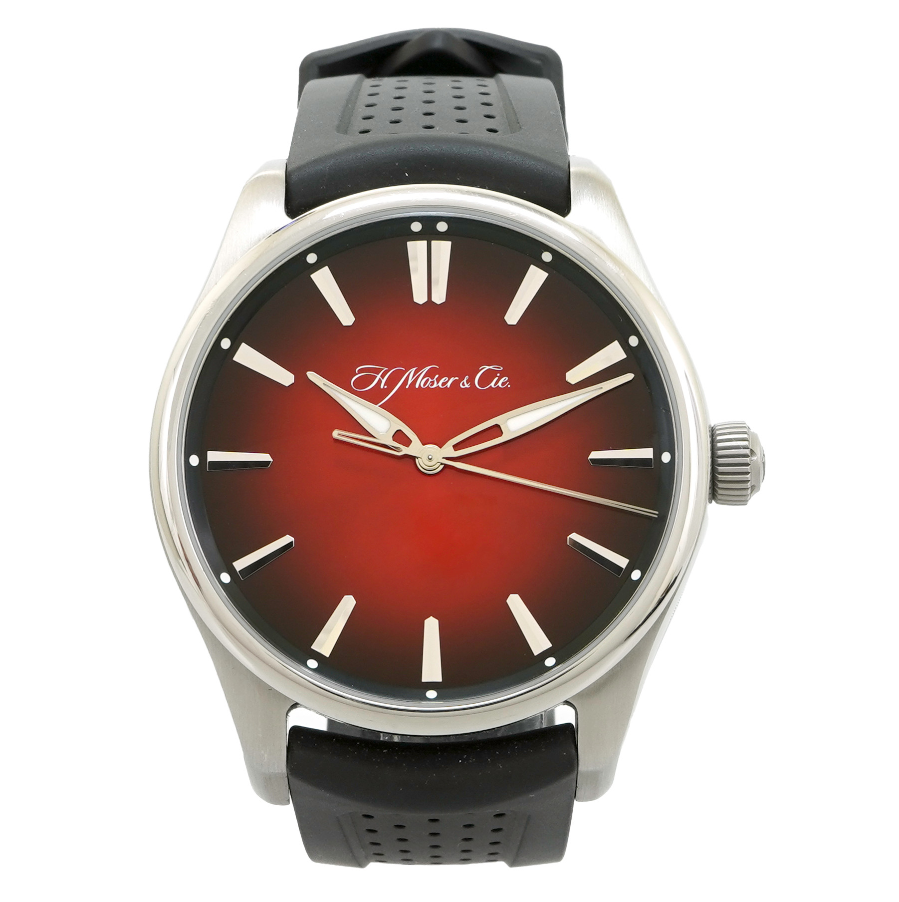 H. Moser Pioneer Red Dial 3200-1207 *2021* - Inventory 4029 ...