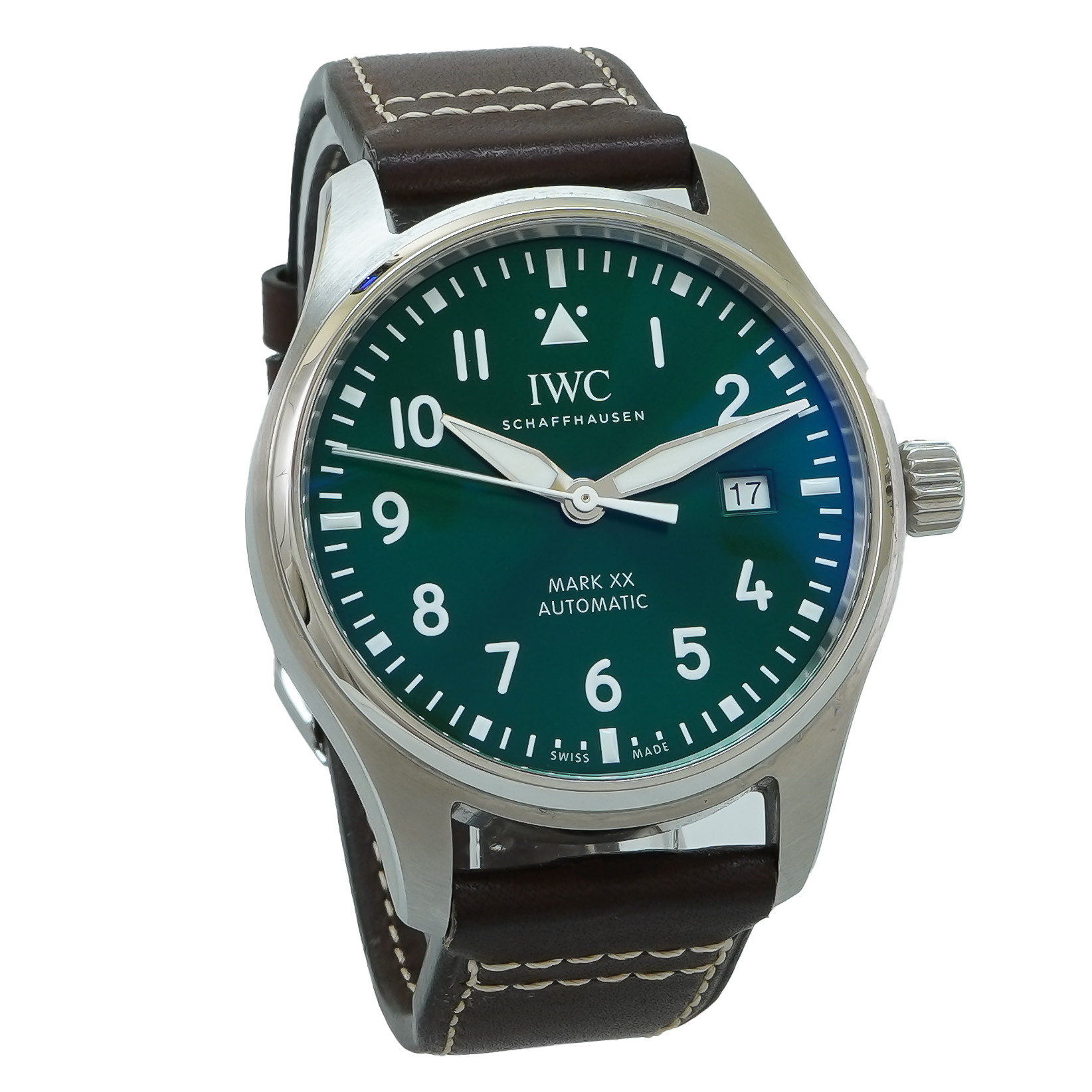 IWC Pilots Watch Mark XX Green Dial *2022* - Inventory 4110 ...