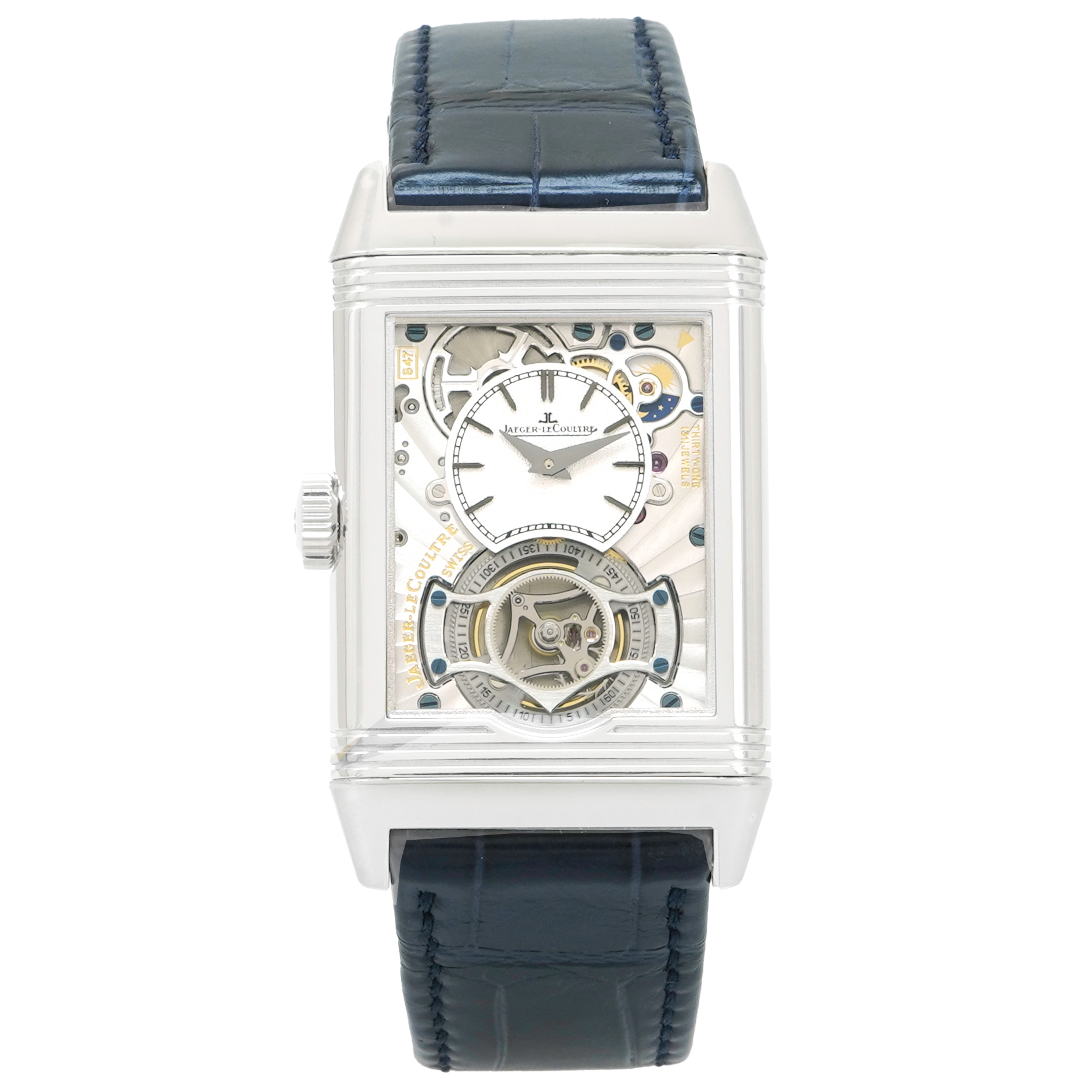 Jaeger LeCoultre Reverso Tribute Tourbillon Duoface *2022* *Unworn ...