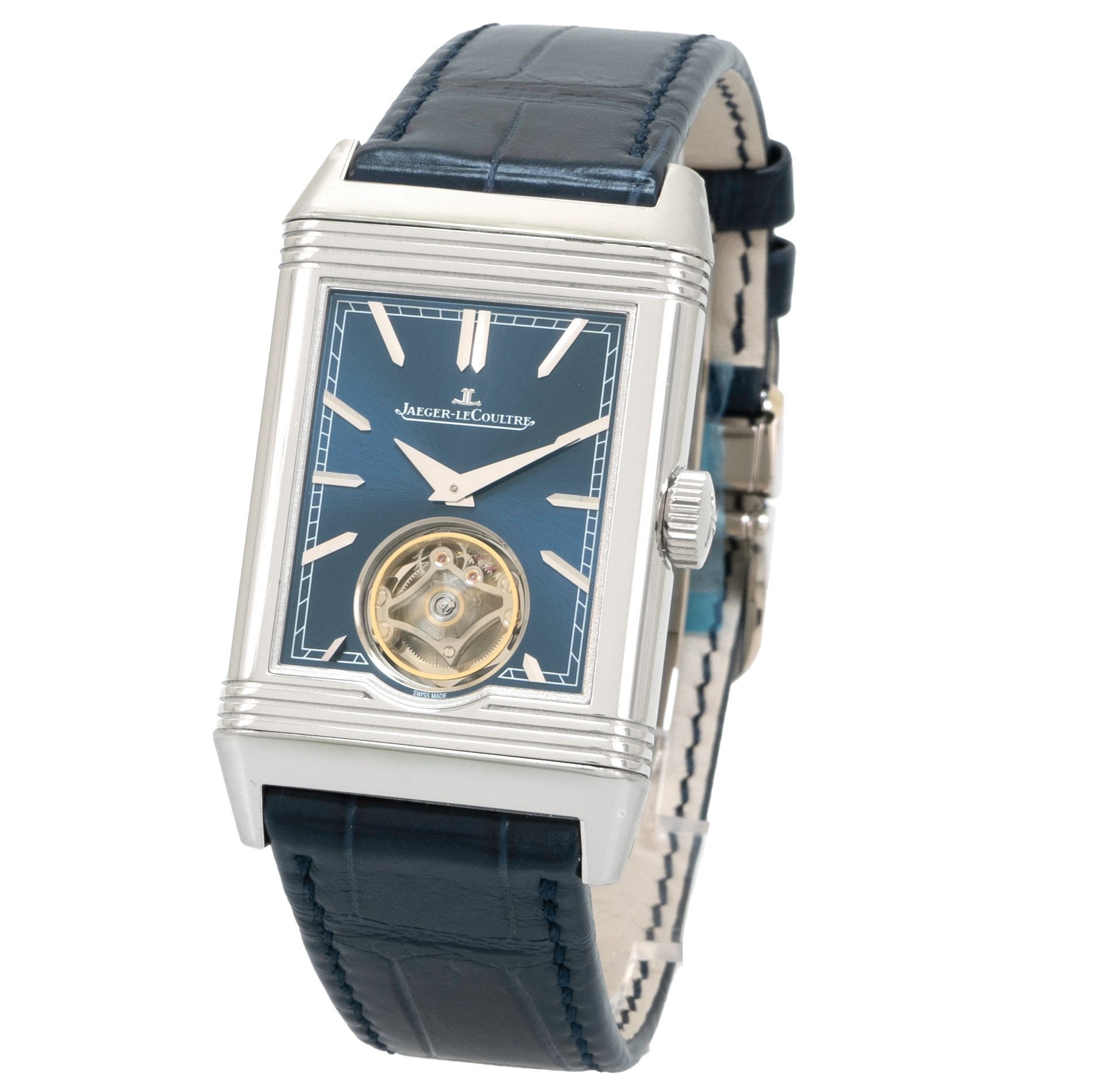 Jaeger LeCoultre Reverso Tribute Tourbillon Duoface *2022* *Unworn ...