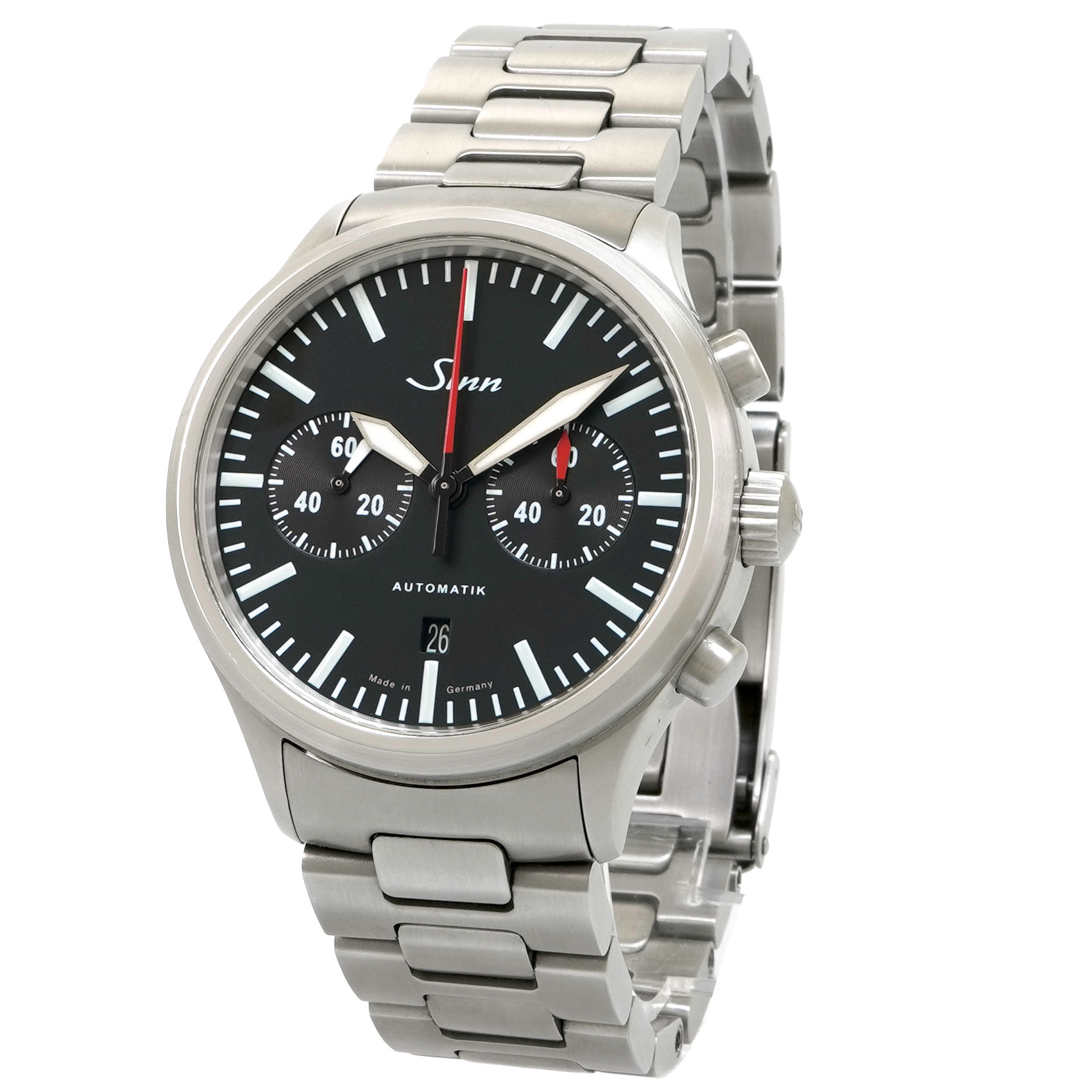 Sinn Model 936 Tegimented Chronograph - Inventory 4253 - DelrayWatch.com