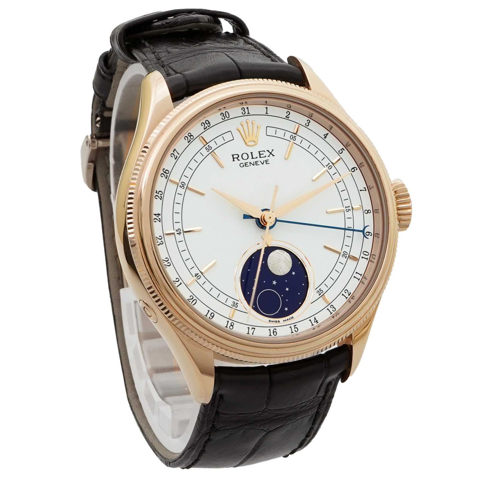 Rolex Cellini Moonphase 50535 *2021* - Inventory 4627 - DelrayWatch.com