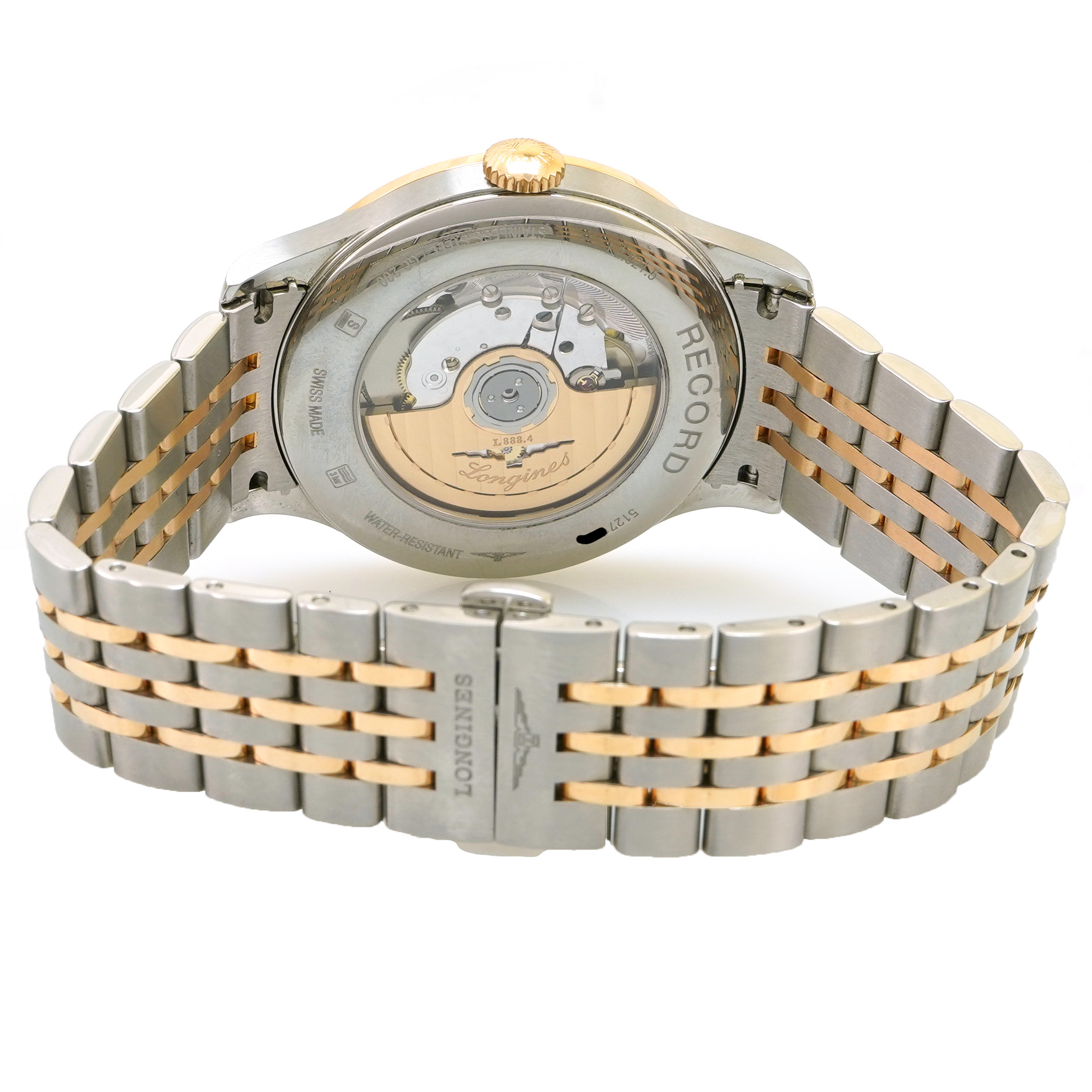 Longines Record 40MM 200 Automatic L2.821.5.72.7 *Unworn* - Inventory ...