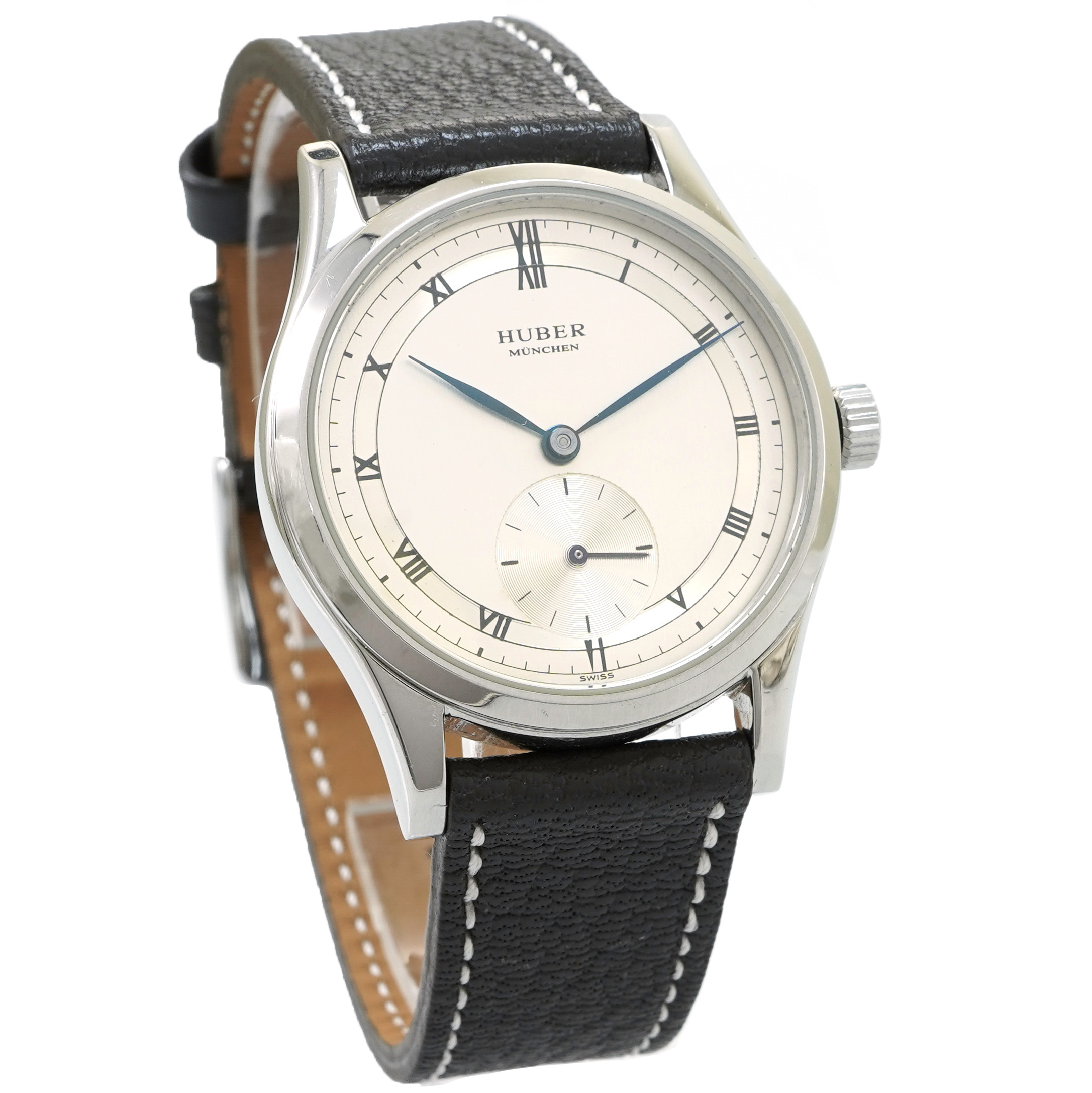 Huber Minerva Classic Roman - Inventory 4905 - DelrayWatch.com