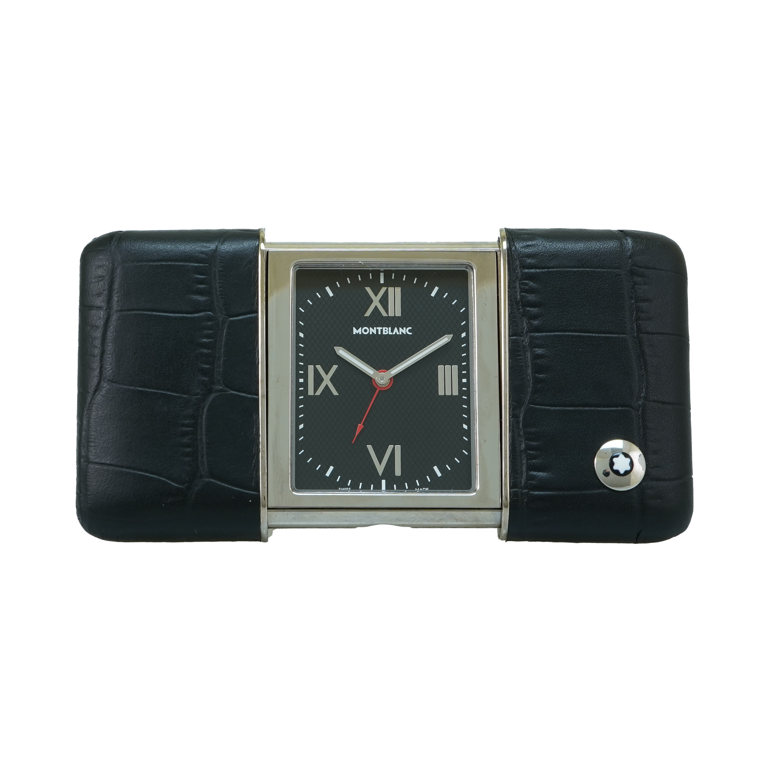 Montblanc Sliding Travel Alarm Clock - Inventory 5094 - DelrayWatch.com