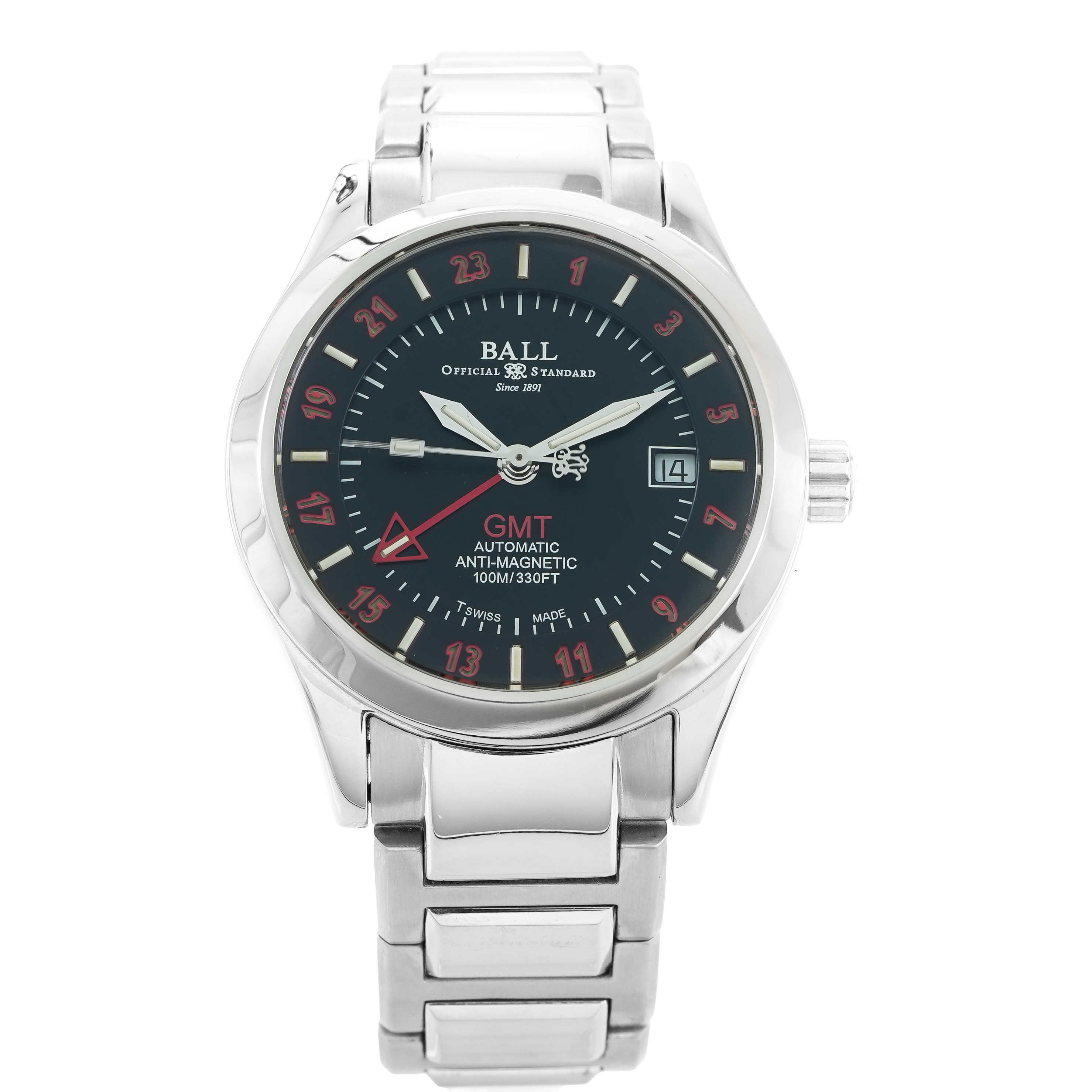 Ball Engineer II GMT 2 40mm GM1032C-S1-BK - Inventory 5346 - DelrayWatch.com