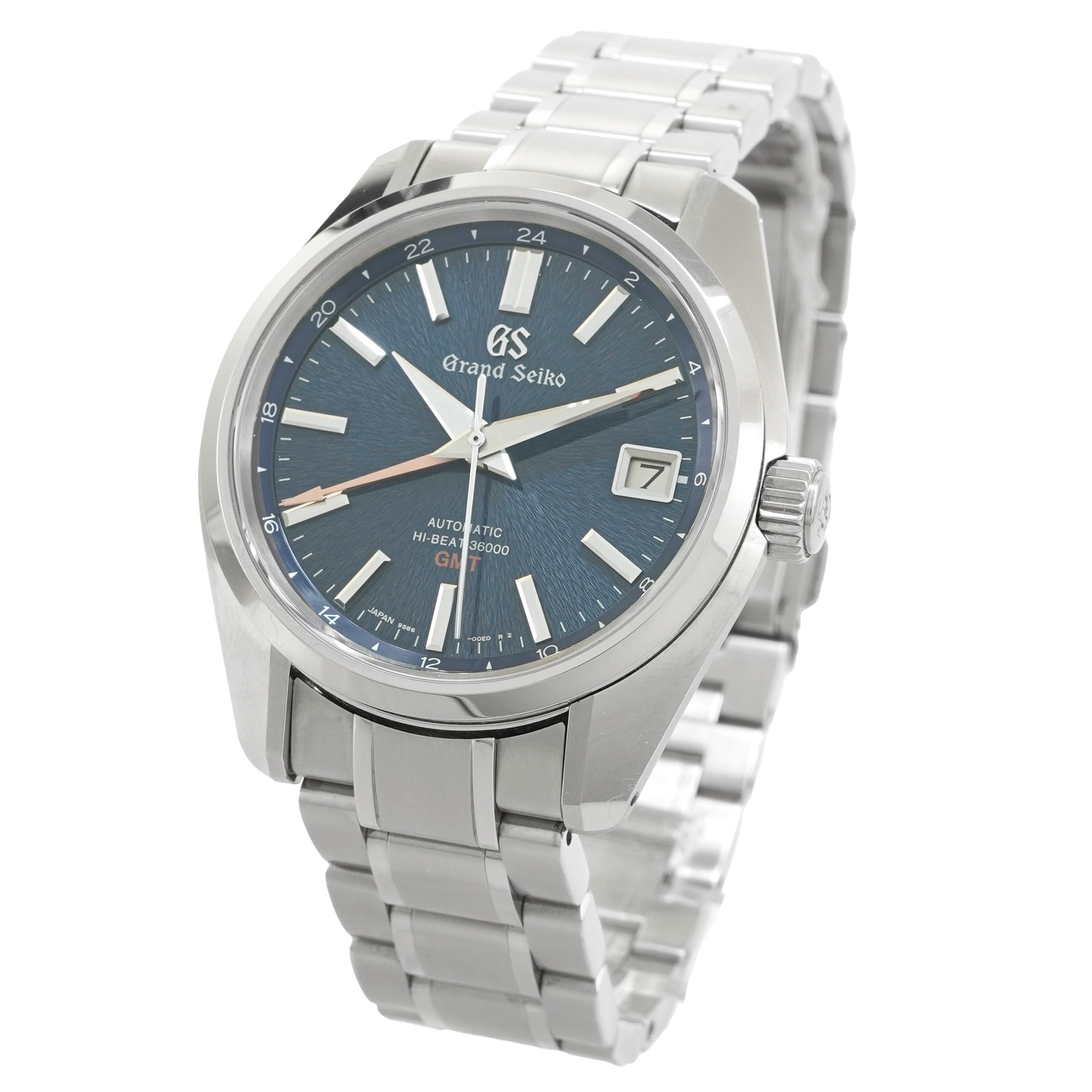 Grand Seiko High Beat 36000 GMT SBGJ235G *Blue Dial* - Inventory 5384 ...
