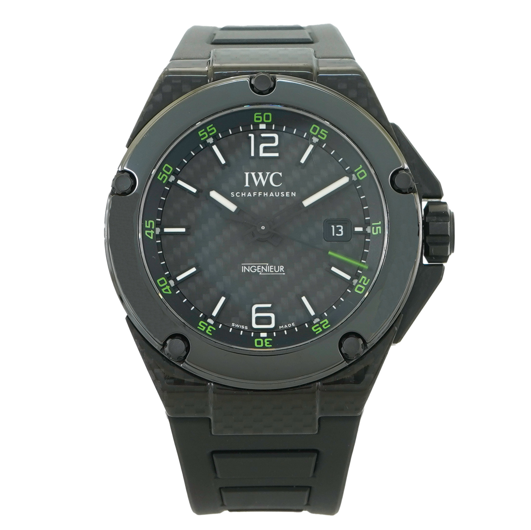 IWC Ingeneur Carbon Performance IW322401 - Inventory 5403 - DelrayWatch.com