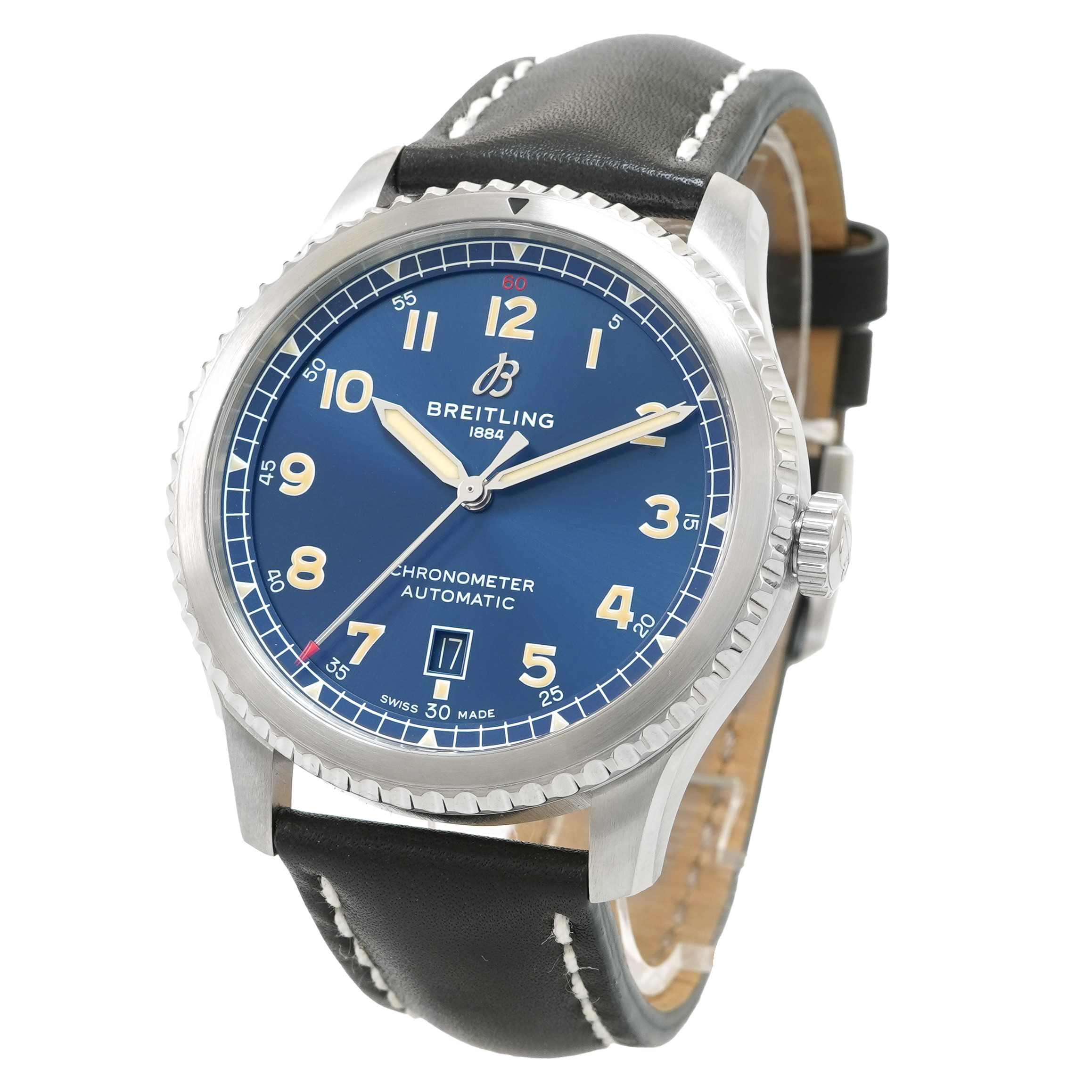 Breitling Aviator 8 Automatic 41 A17315 *Unworn* *Blue Dial ...