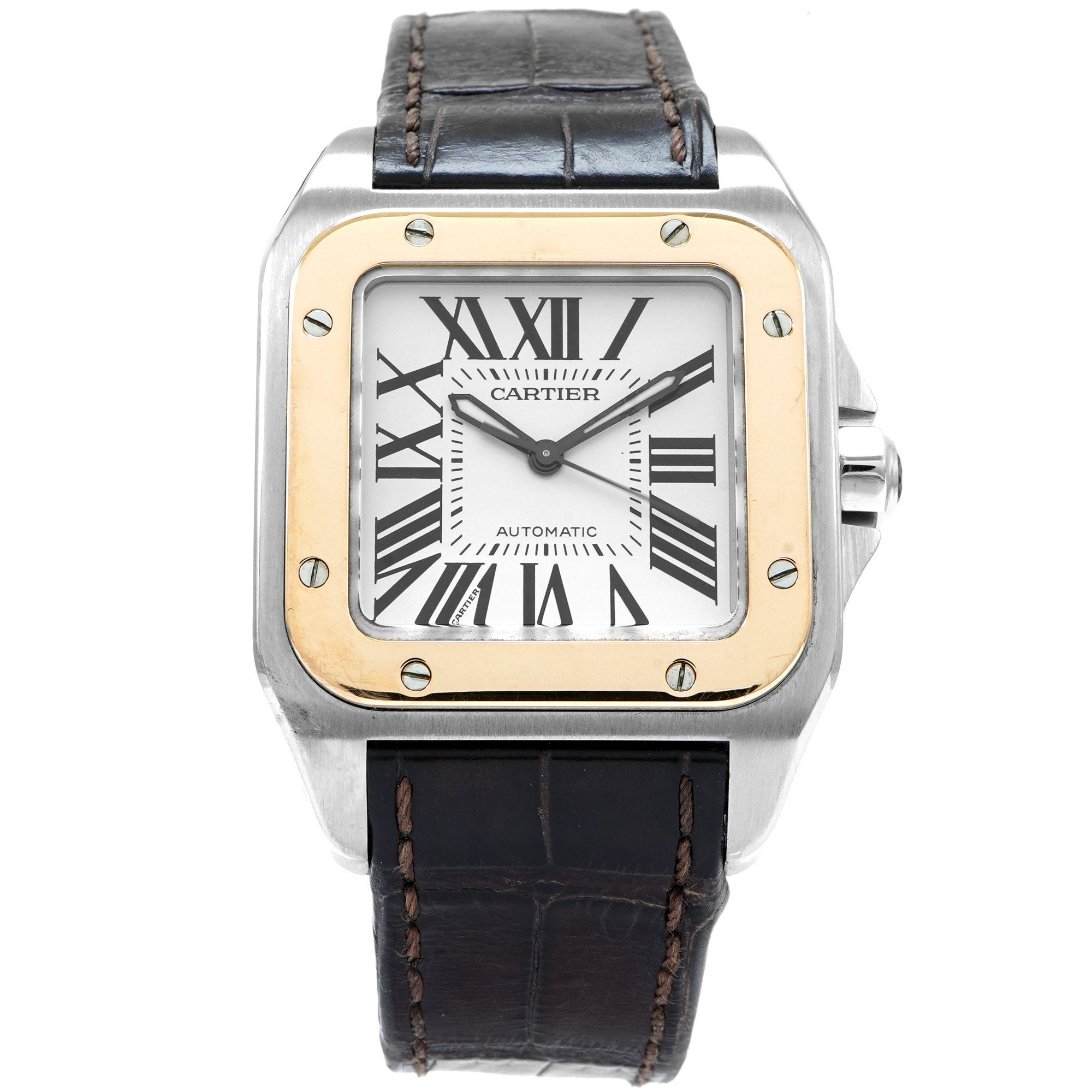 Cartier Santos 100 2878 - Inventory 5800 - DelrayWatch.com