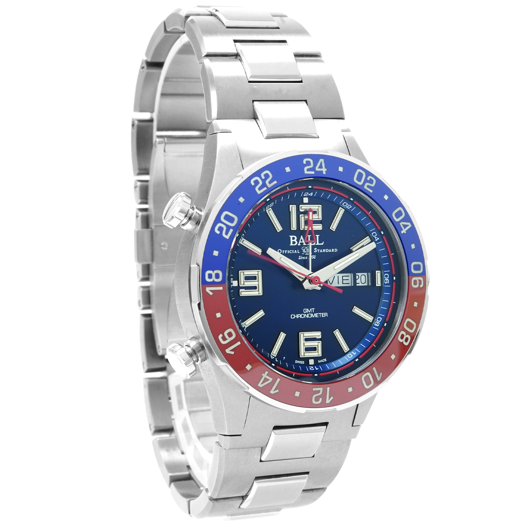 Ball Roadmaster Marine GMT - Inventory 5984 - DelrayWatch.com