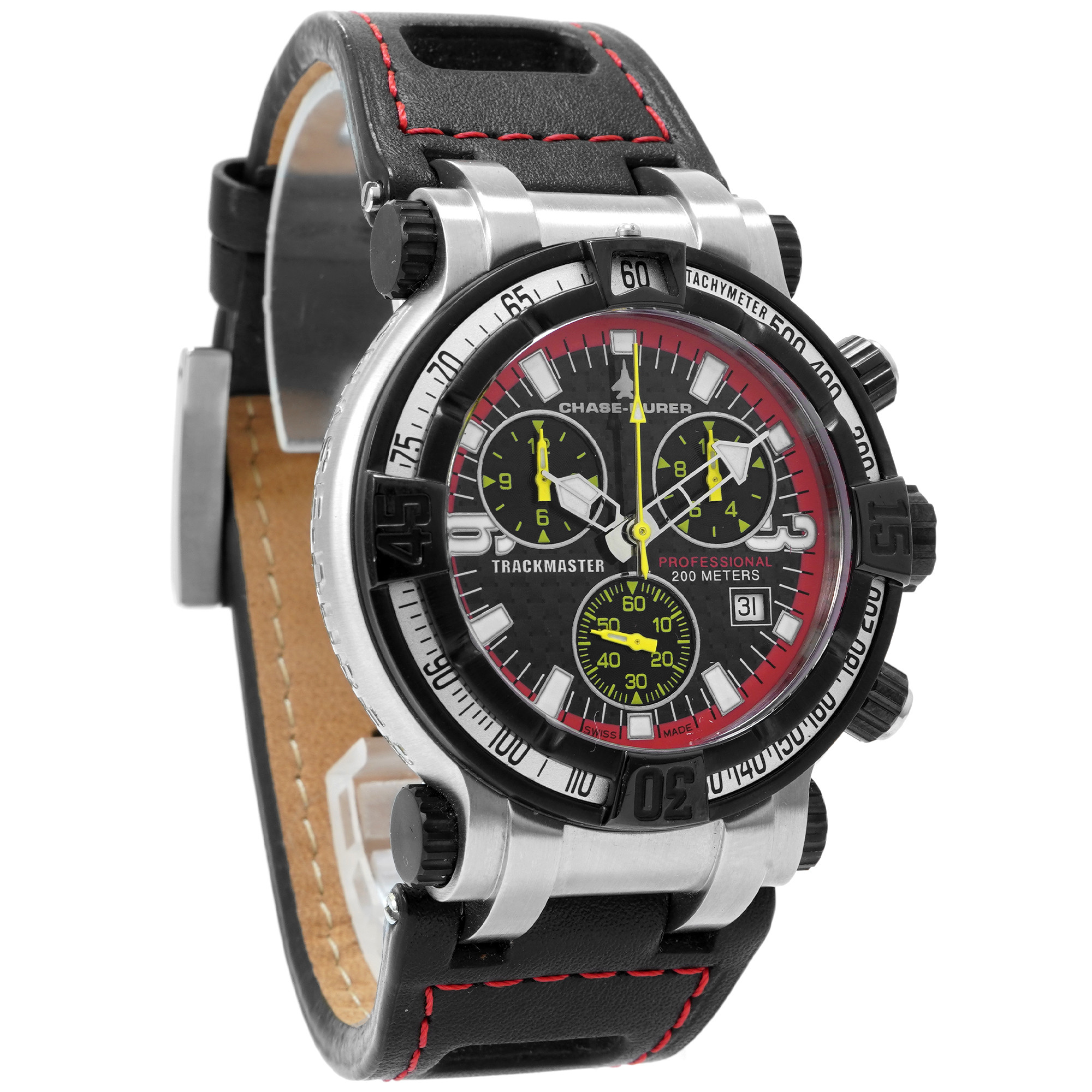 Chase Durer Trackmaster Pro Chronograph *Red* 224.2br-bra - Inventory ...