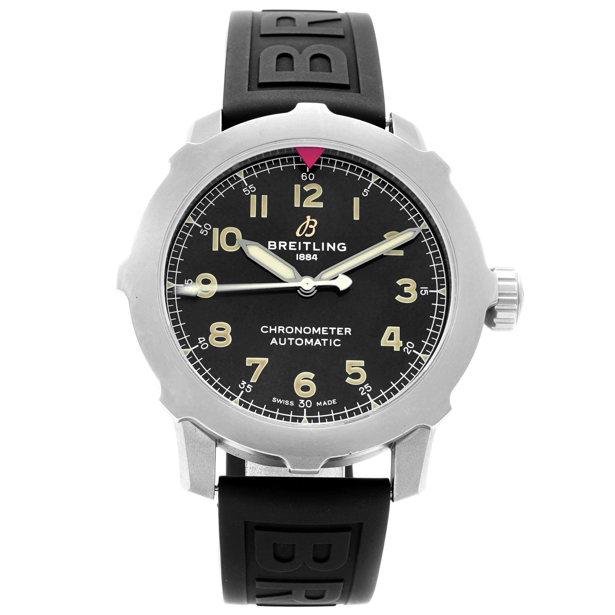 Breitling Aviator Titanium EB2040 - Inventory 6521 - DelrayWatch.com