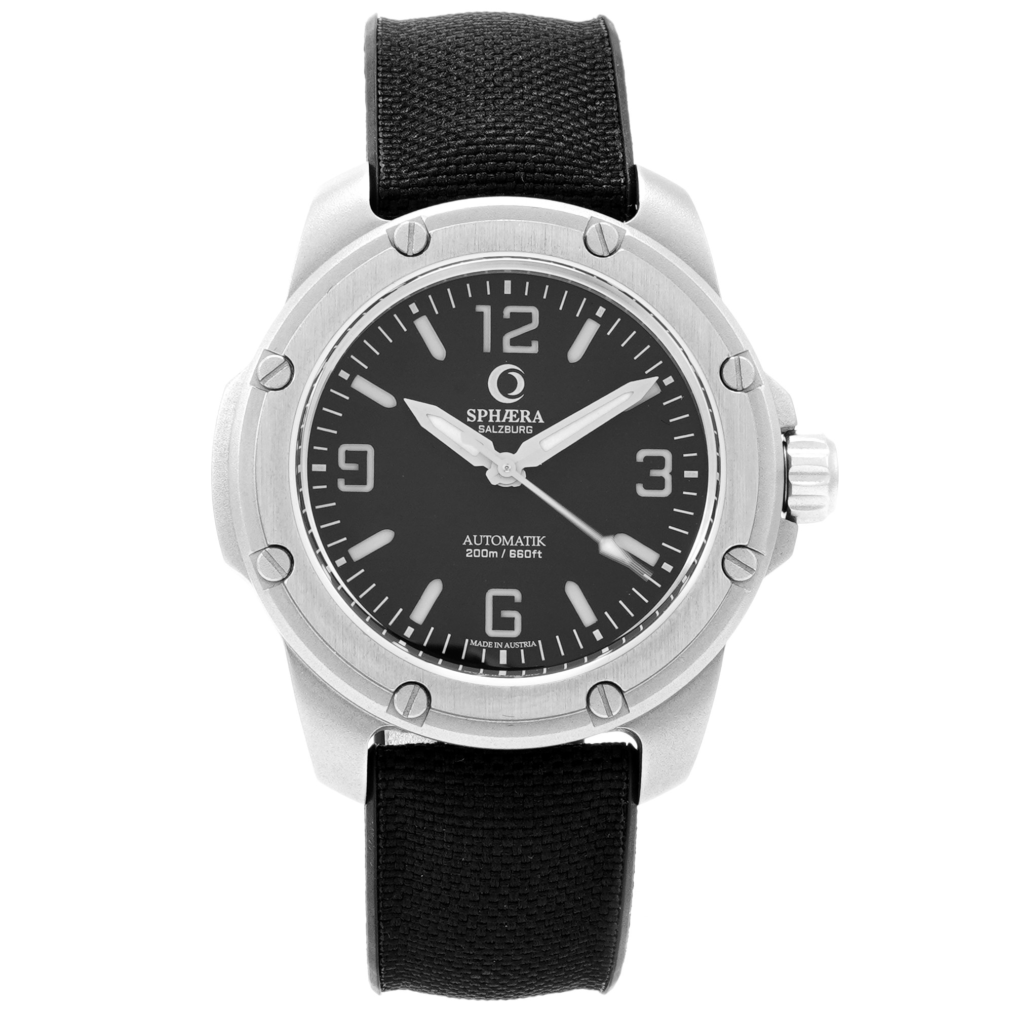 Sphaera Epoch Sport Monochrome - Inventory 6665 - DelrayWatch.com