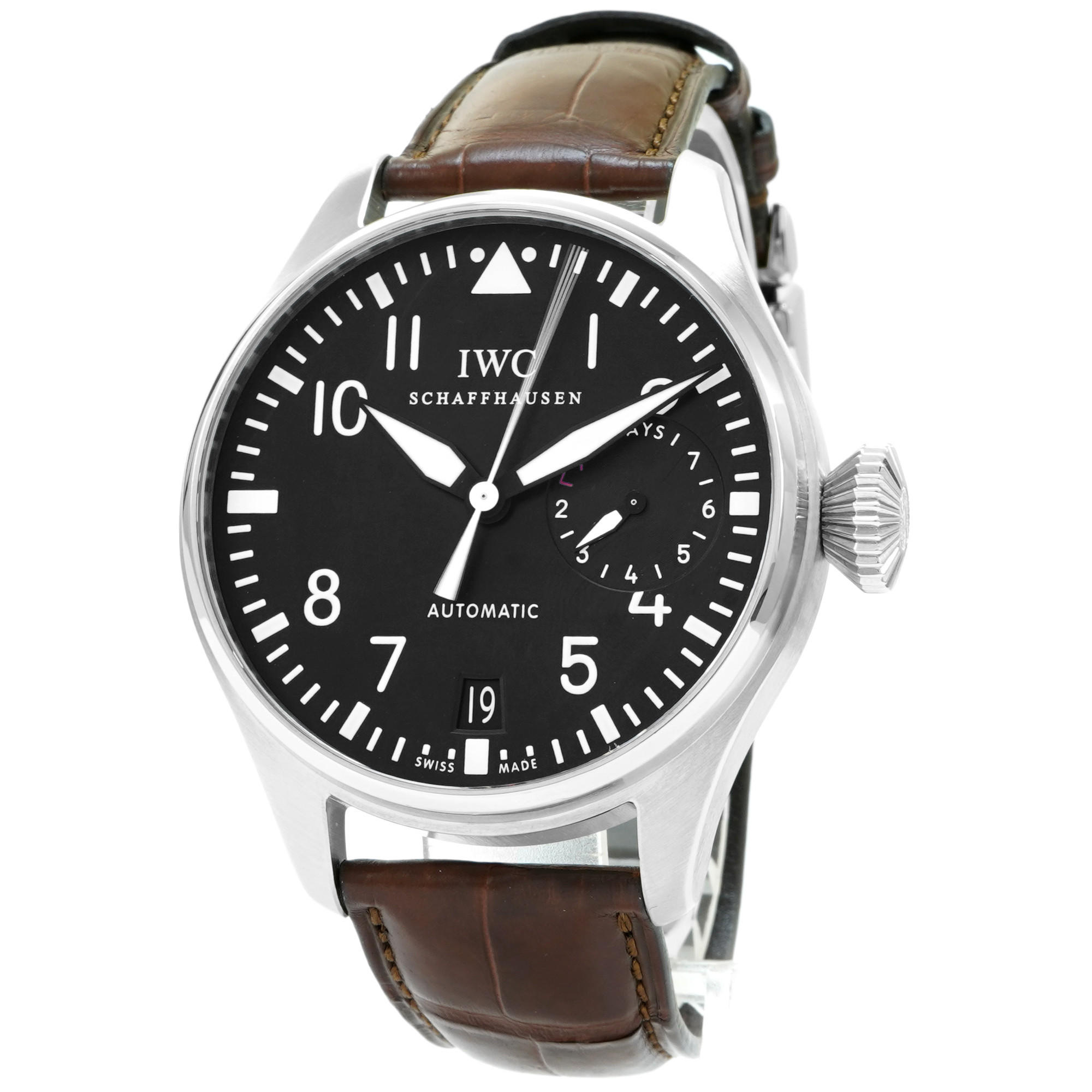 IWC Big Pilots IW500401 *Black Dial* *Unworn* - Inventory 6801 ...