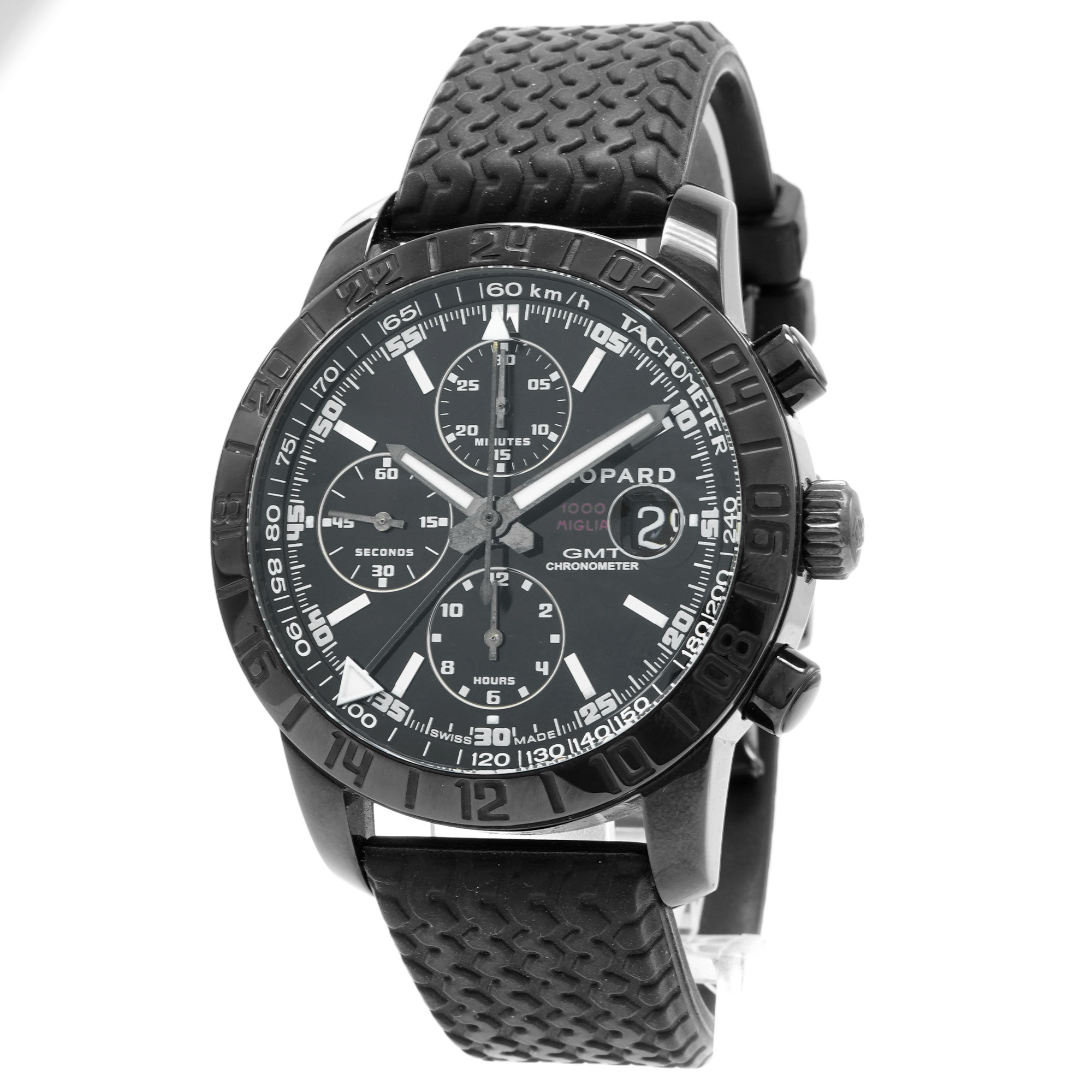 Chopard Mille Miglia Speed Black 8992 GMT Chronograph - Inventory 6966 ...
