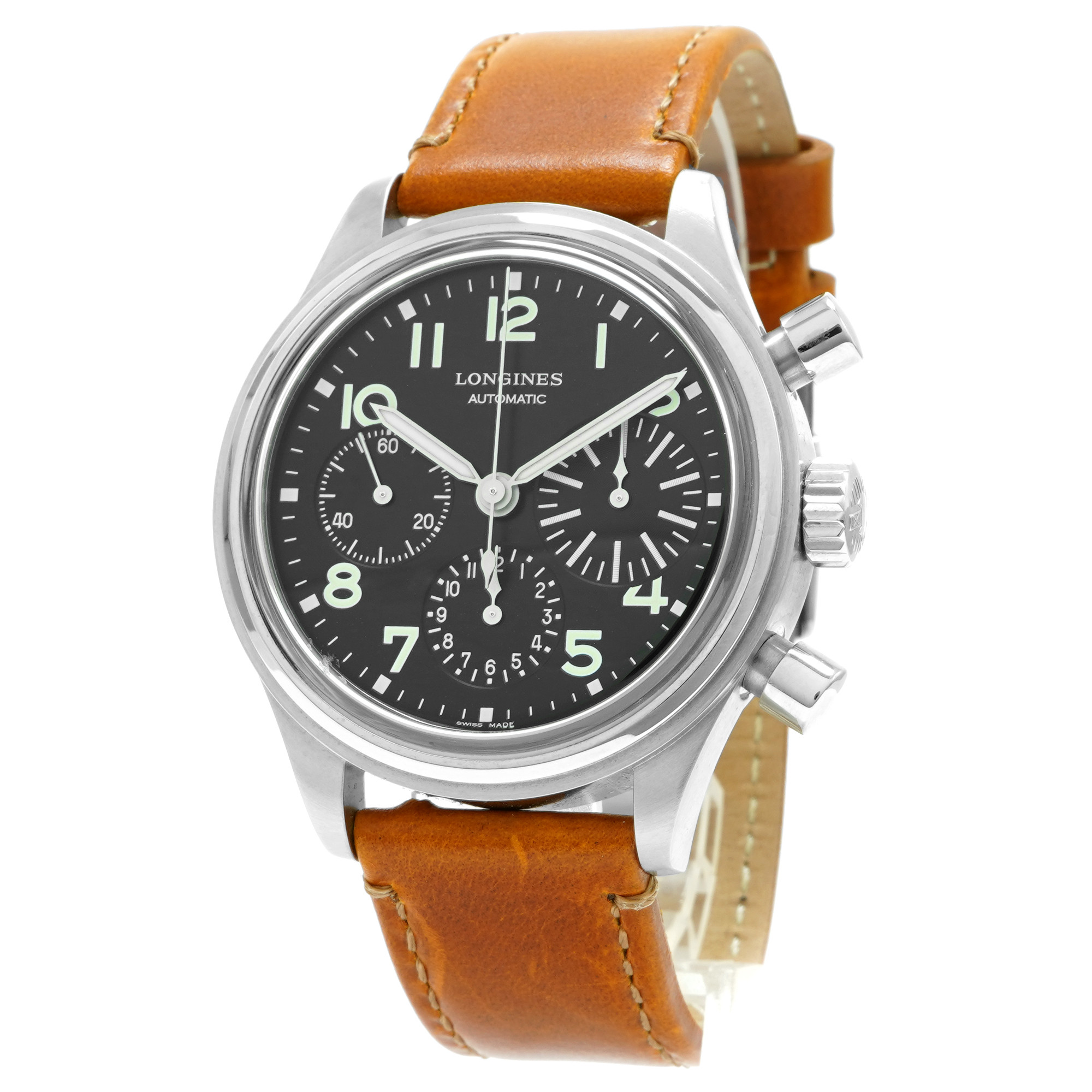Longines Heritage Avigation Big Eye L2.816.4 - Inventory 7152 ...