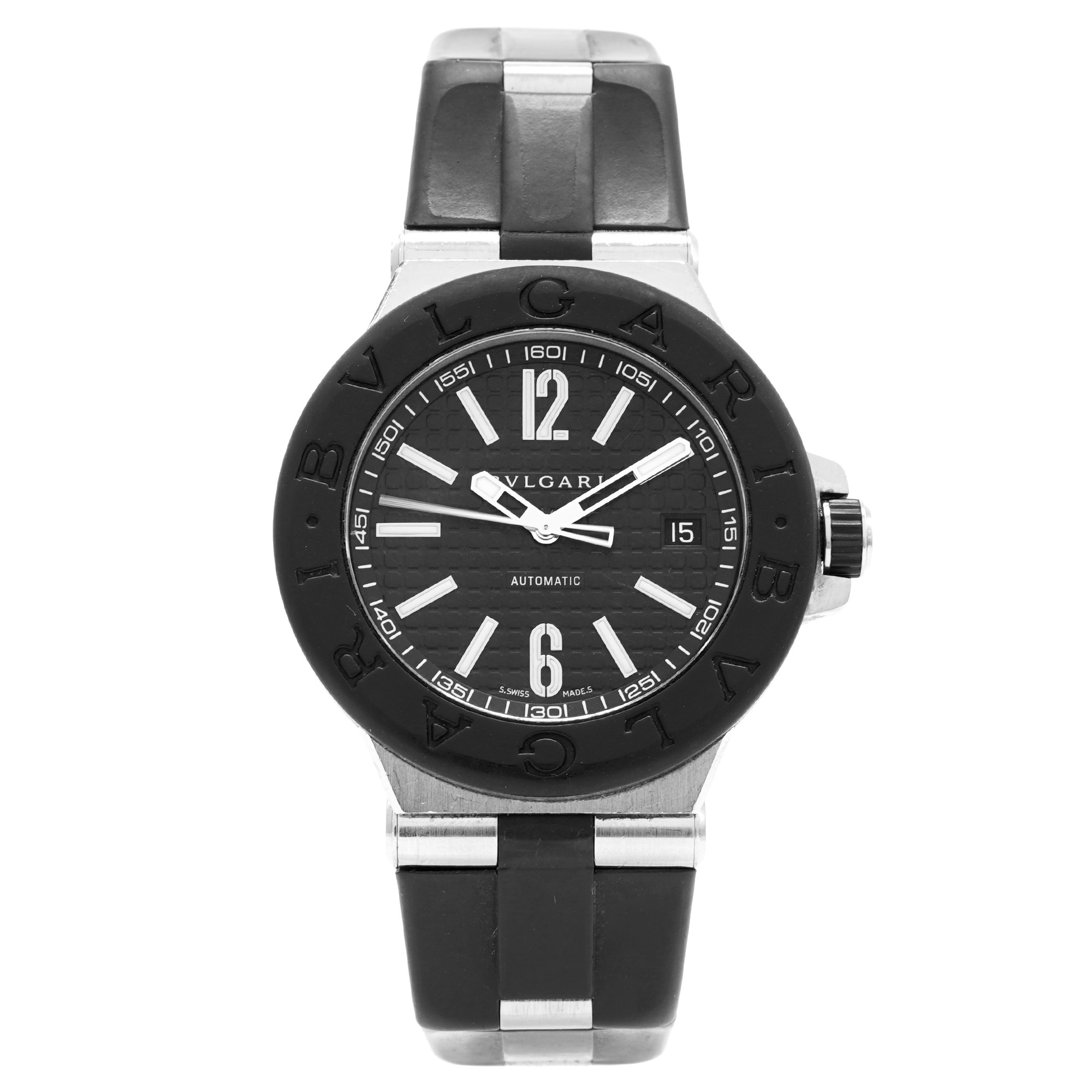 Bulgari Diagono DG 40 SV Automatic - Inventory 7241 - DelrayWatch.com