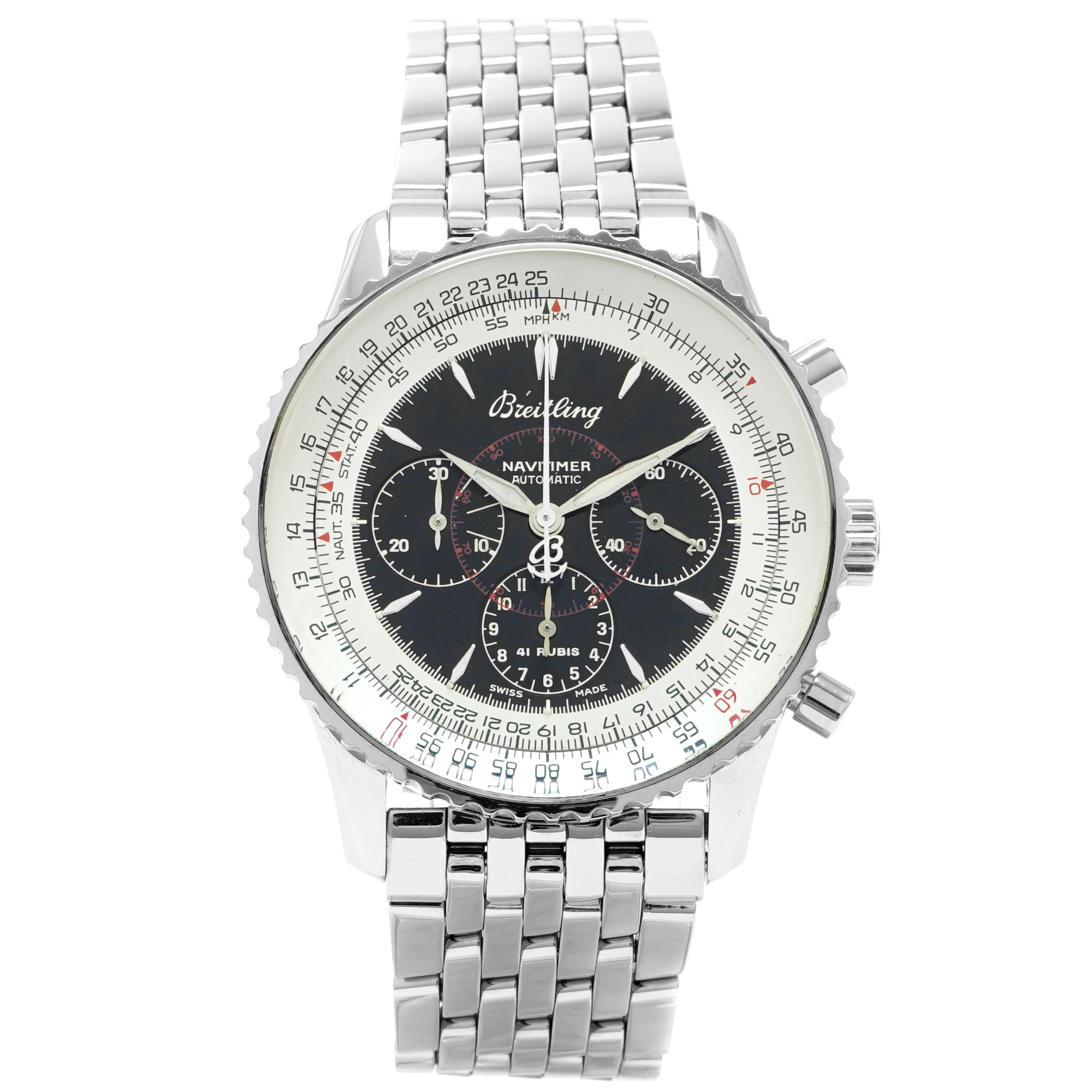 Breitling Navitimer Montbrillant A30030 - Inventory 7605 - DelrayWatch.com
