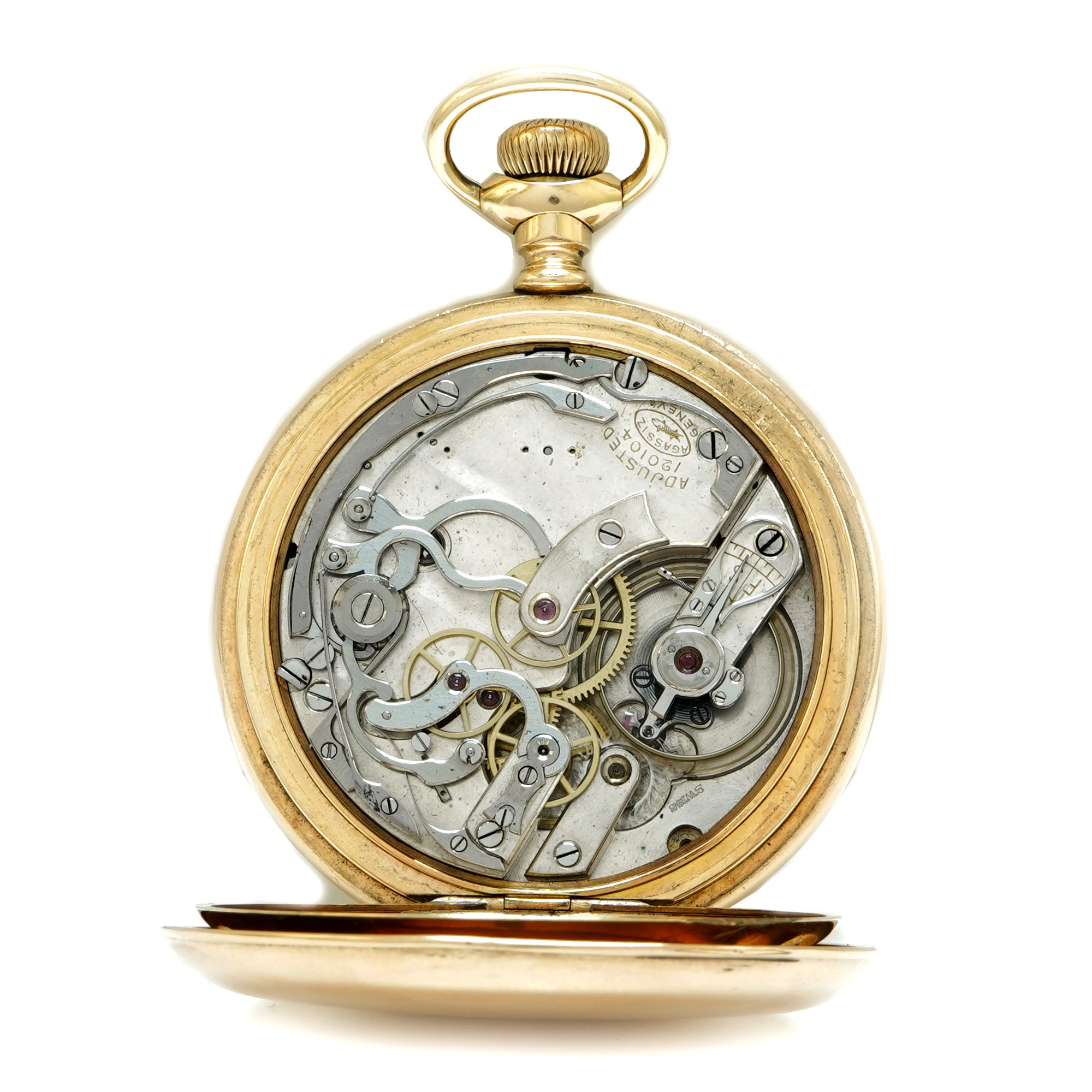 Agassiz Chronograph Pocket Watch *1915* *Longines* - Inventory 7849 ...