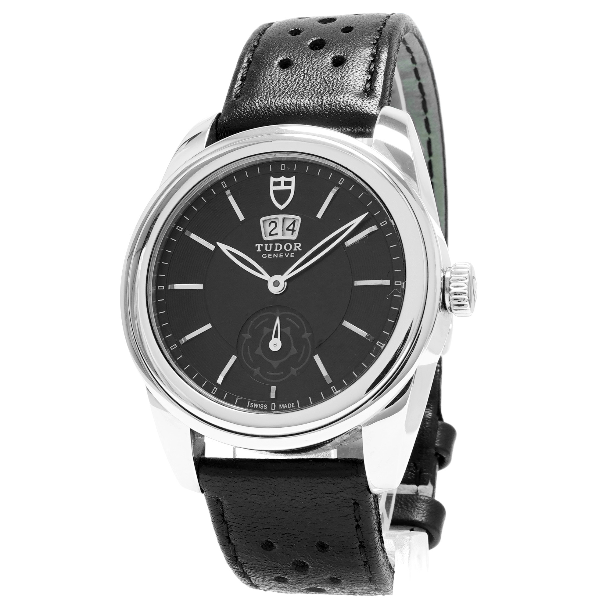 Tudor Glamour Double Date 57000 - Inventory 8055 - DelrayWatch.com
