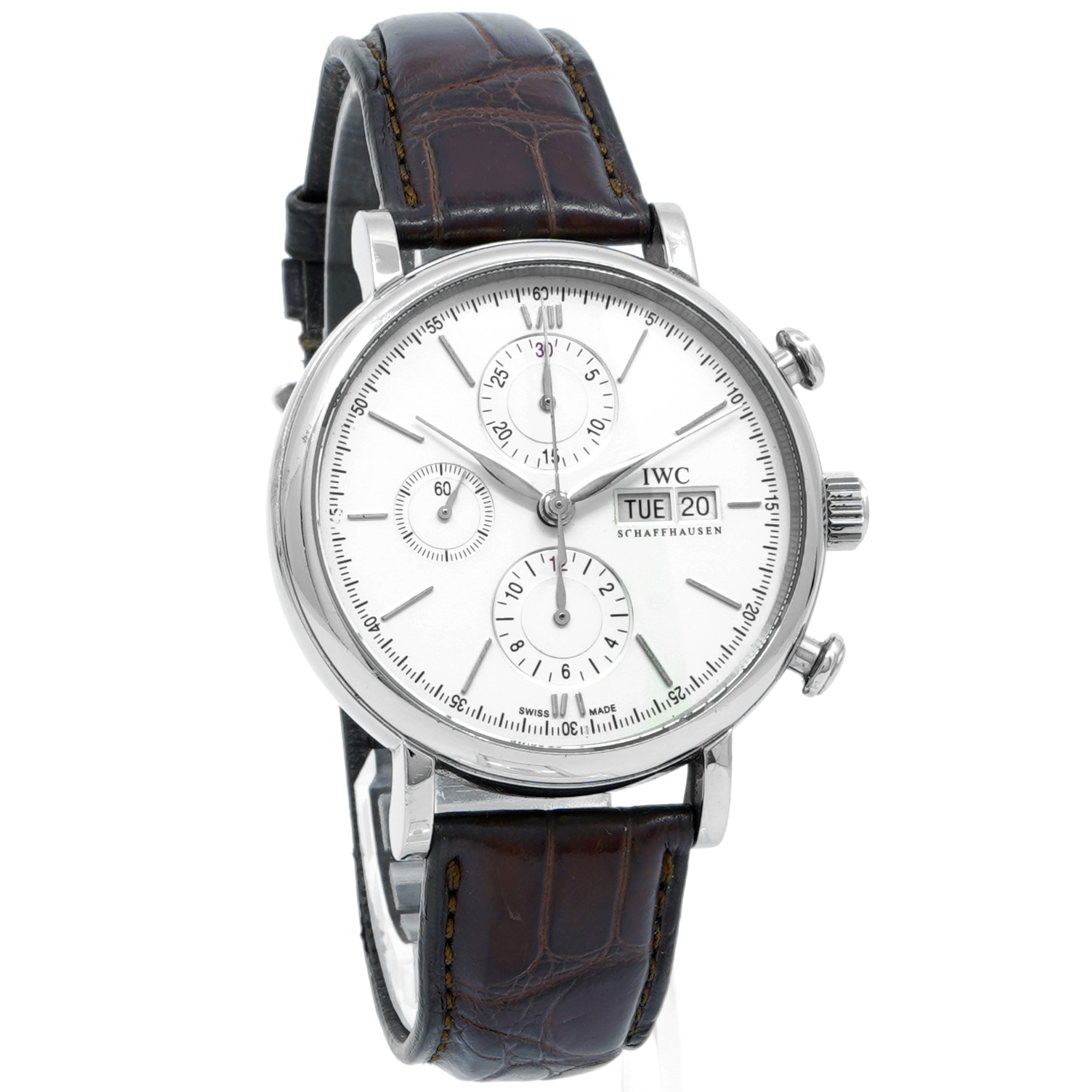 IWC Portofino Chronograph 42 IW391027 - Inventory 8242 - DelrayWatch.com