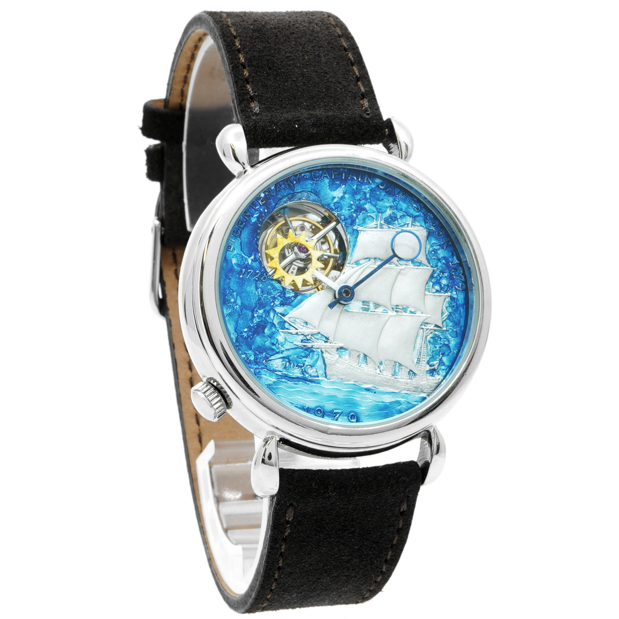 HMS Resolution Bicentenary James Cook 1779 Tourbillon - Inventory 8143 ...