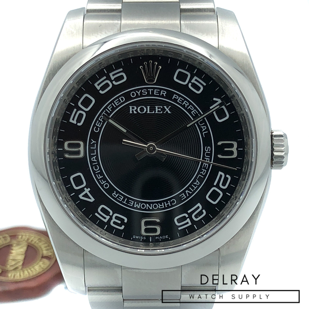 Rolex Oyster Perpetual 116000 Concentric Dial - DelrayWatch.com