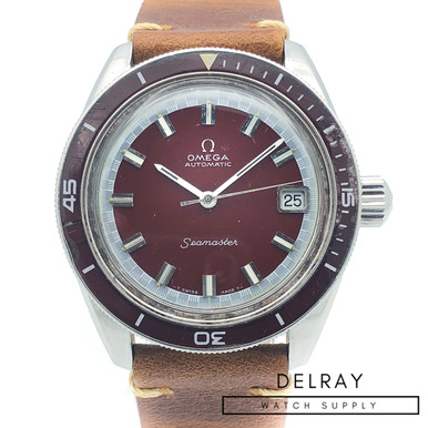 Vintage Omega Seamaster 60 *Red Dial and Bezel* - DelrayWatch.com