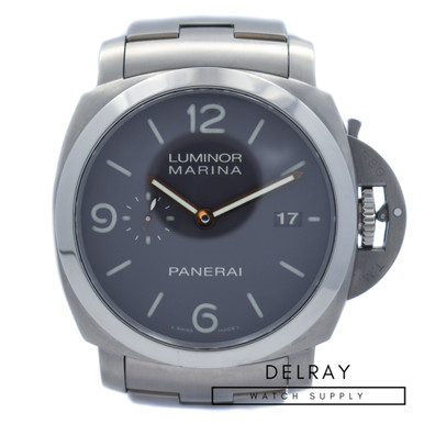 Panerai Luminor Marina 3 Days Titanium PAM 352 - DelrayWatch.com