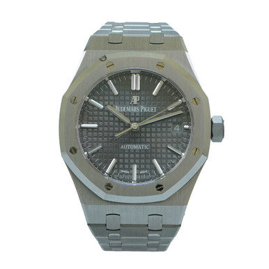 Audemars Piguet Royal Oak 15450ST 37mm Gray Dial *2021* - Inventory ...