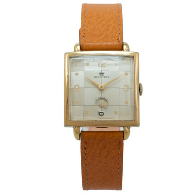 Belforte Vintage Checkered Dial - Inventory 3933 - DelrayWatch.com