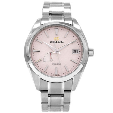 Grand Seiko Pink Snowflake Shunbun Spring Drive Titanium SBGA497G *2024 ...