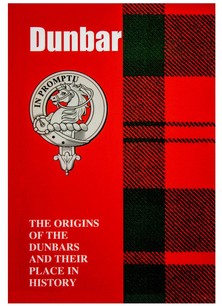 Dunbar Ancestry Scottish Clan History Booklet, Scottish Gift Family ...