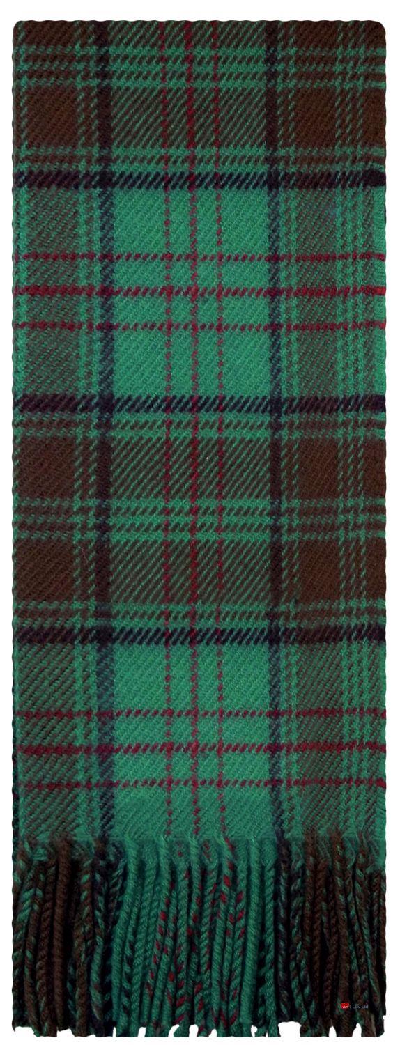 Irish Tartan Plaid Scarf County Dublin 100% Lambswool - iluvscotland.co.uk