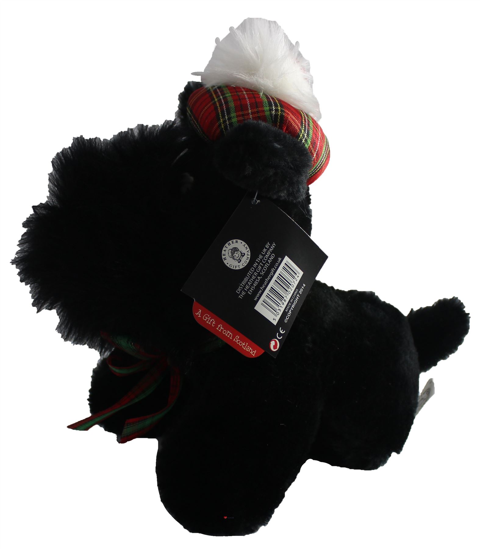 Adorable Large Fluffy Cute Black Scottie Dog Scottish Terrier Toy ...