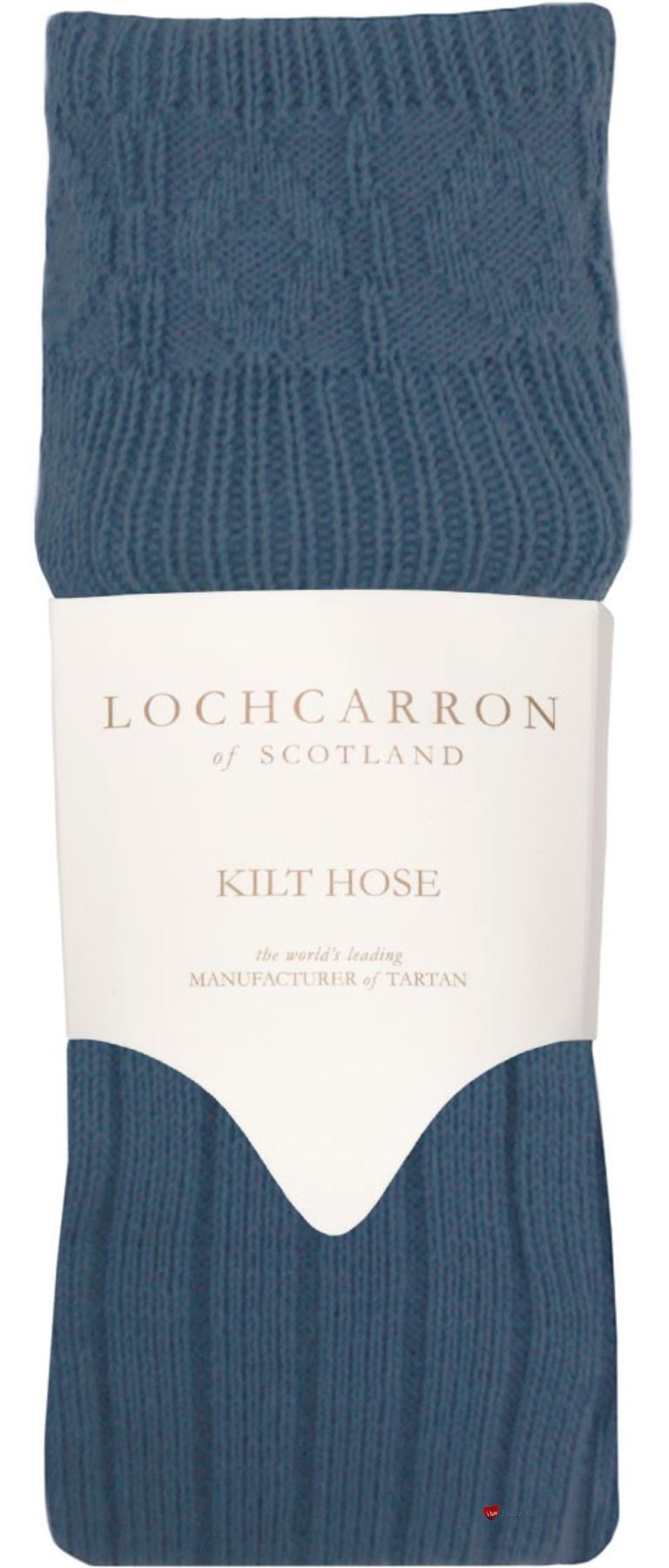 Mens Ancient Blue Kilt Hose Socks - iluvscotland.co.uk