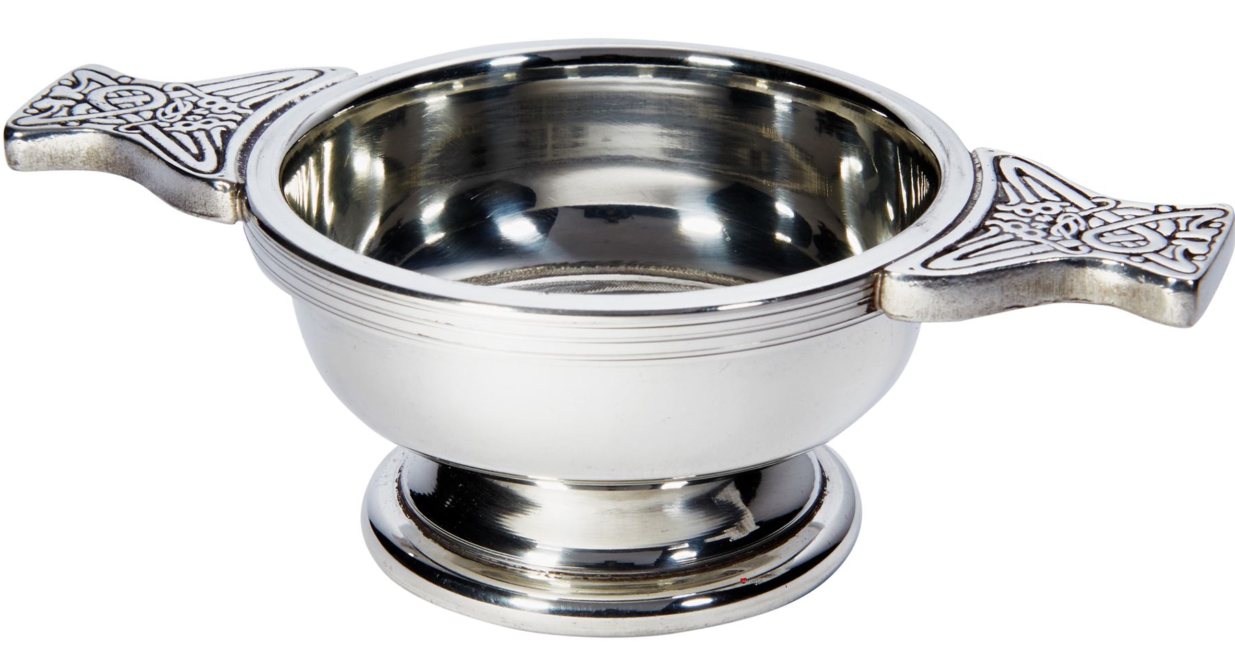 Scottish Celtic Pewter Quaich Bowl Small Kells Design Whisky Tasting ...