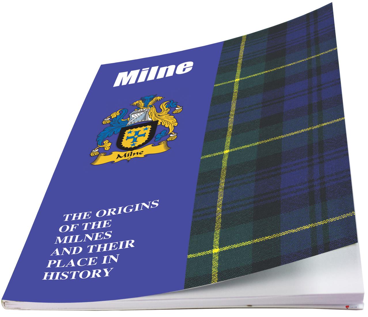 Milne Ancestry Scottish Clan History Booklet, Scottish Gift ...