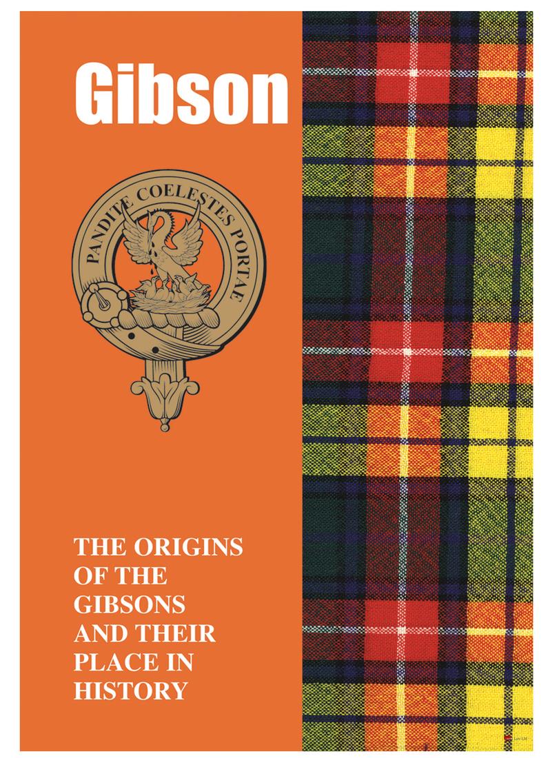 Gibson Ancestry Scottish Clan History Booklet, Scottish Gift ...