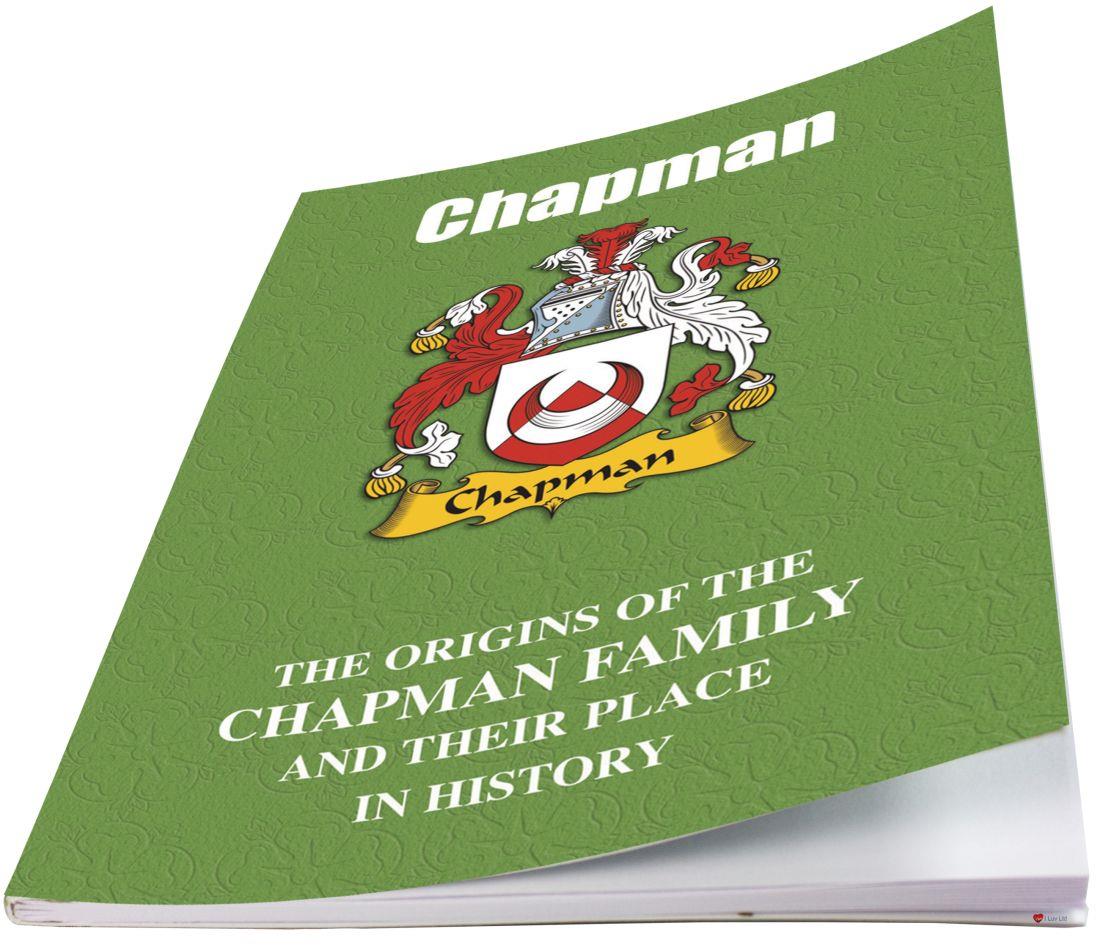 Chapman English Ancestry Family History Booklet with Amazing Facts of ...