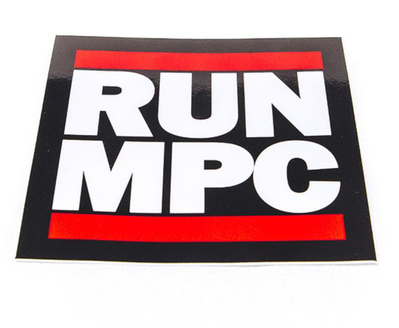 RUN MPC Decal