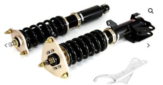 BC Racing Adjustable Coilover Kit V1-VH DC2 JDM Fork