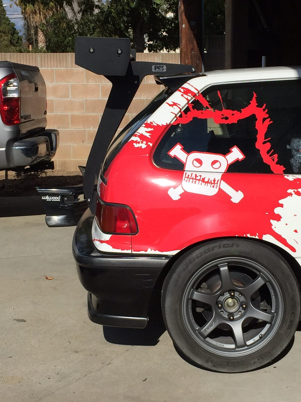 PCI Civic Wing Mounts