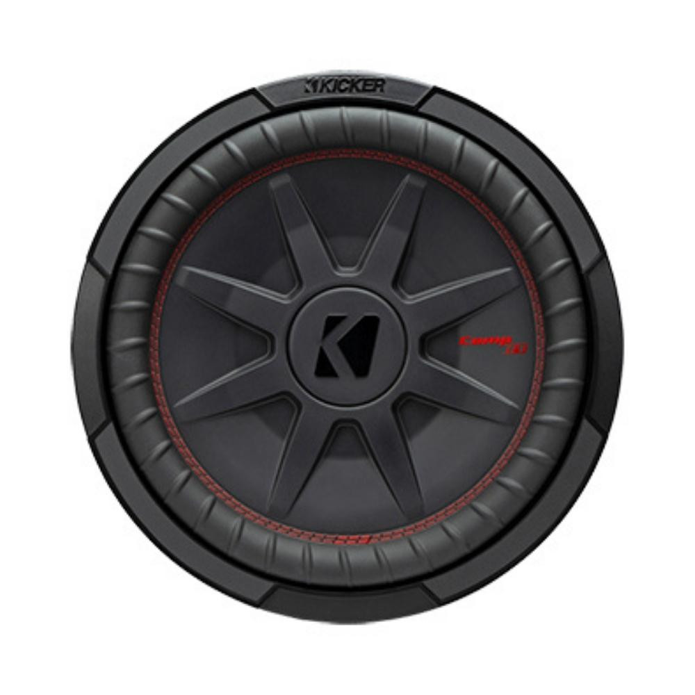 Kicker 48CWRT124 12" Subwoofer w/ 46CXA4001T Amp & Amp Kit & IB-C112S ...