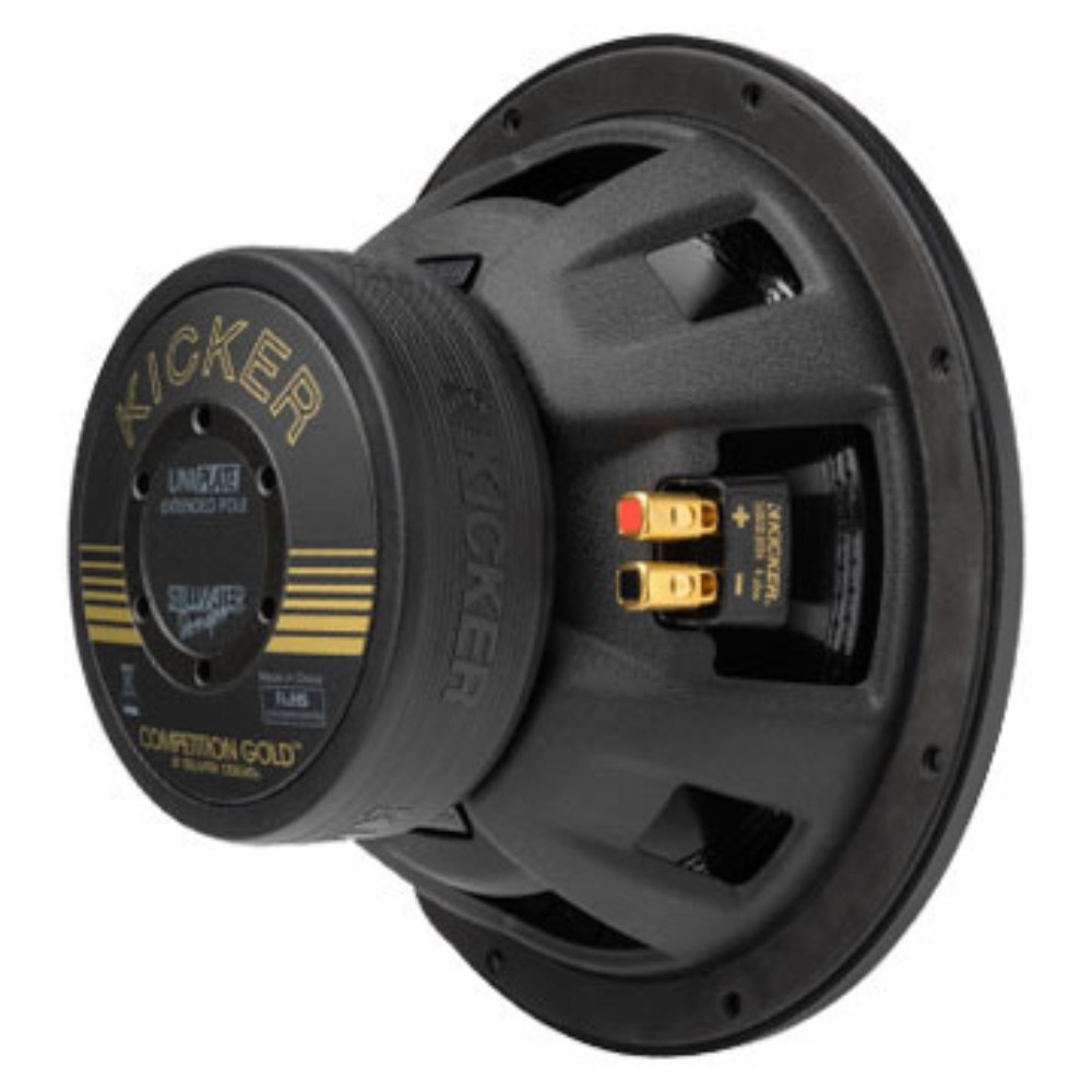 Kicker Pack of 2 50GOLD104 10" Subwoofer & IB-C210S 10" Sealed Speaker ...