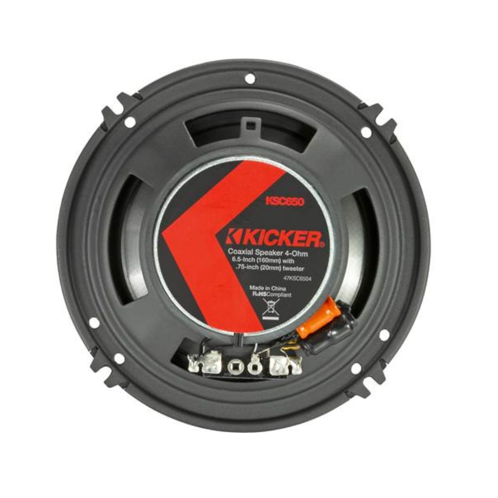 Kicker 47KSS6504, 47KSC6504 Speakers, 46CXA3604T Amp, Sub Enclosure ...