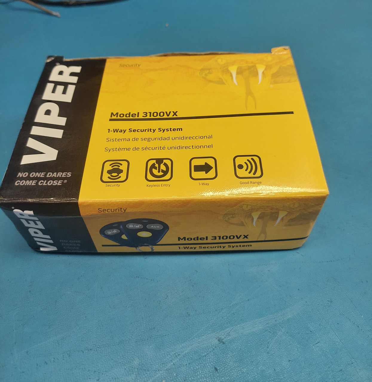 Open Box Viper 3100VX Car Alarm Security System and Keyless Entry 1-Way