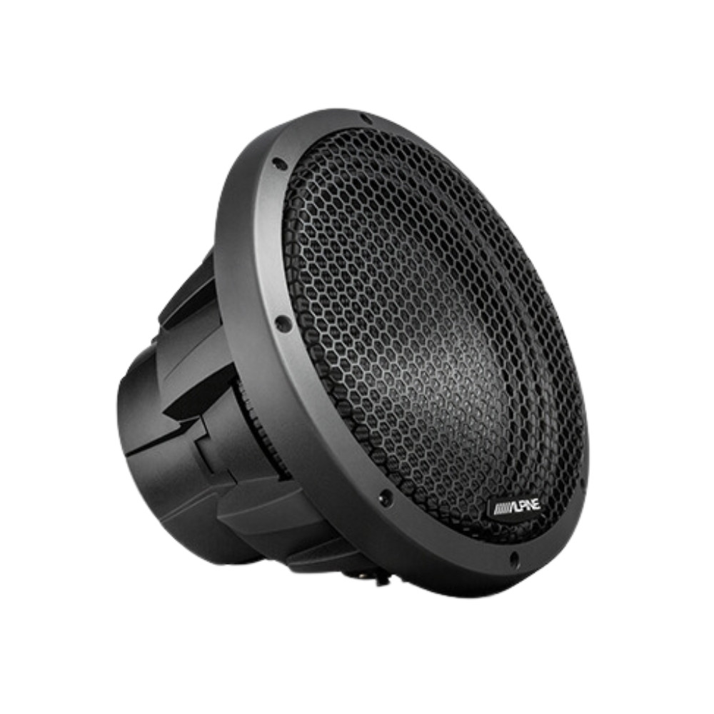 Alpine HDZ-W12 12" Subwoofer w/ High Amplitude Multi-Roll Surround ...
